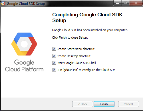 Install and Initialize Google Cloud SDK on a Windows Instance • ServerHealers