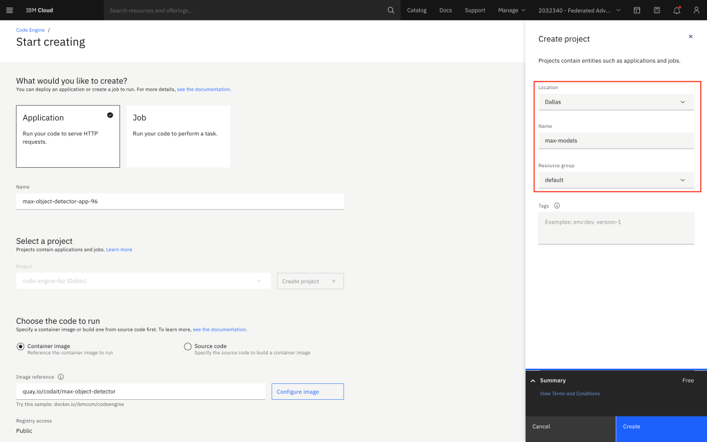 Deploy MAX models with IBM Cloud Code Engine • ServerHealers