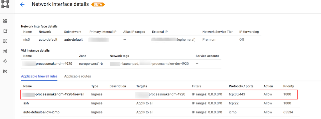 Open or Close Server Ports in Google Cloud Using the Console ...