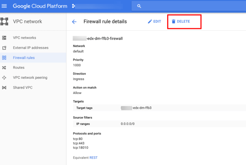 Open or Close Server Ports in Google Cloud Using the Console • ServerHealers